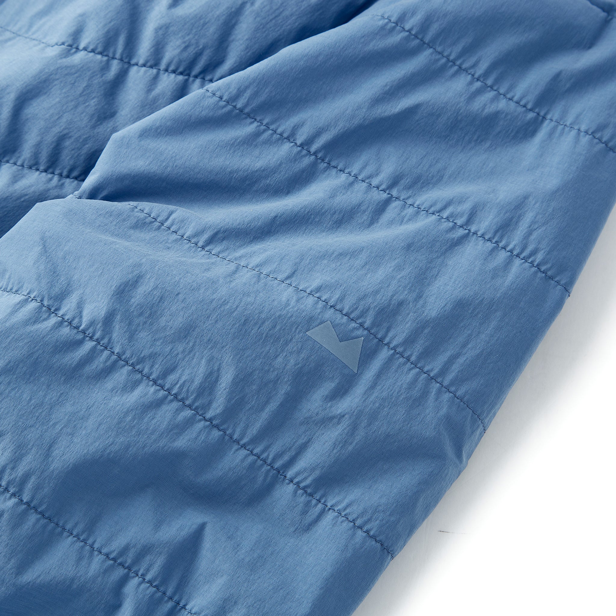 Reversible Insulated Shirt Jacket in Dusty Blue | Packable for Travel ...