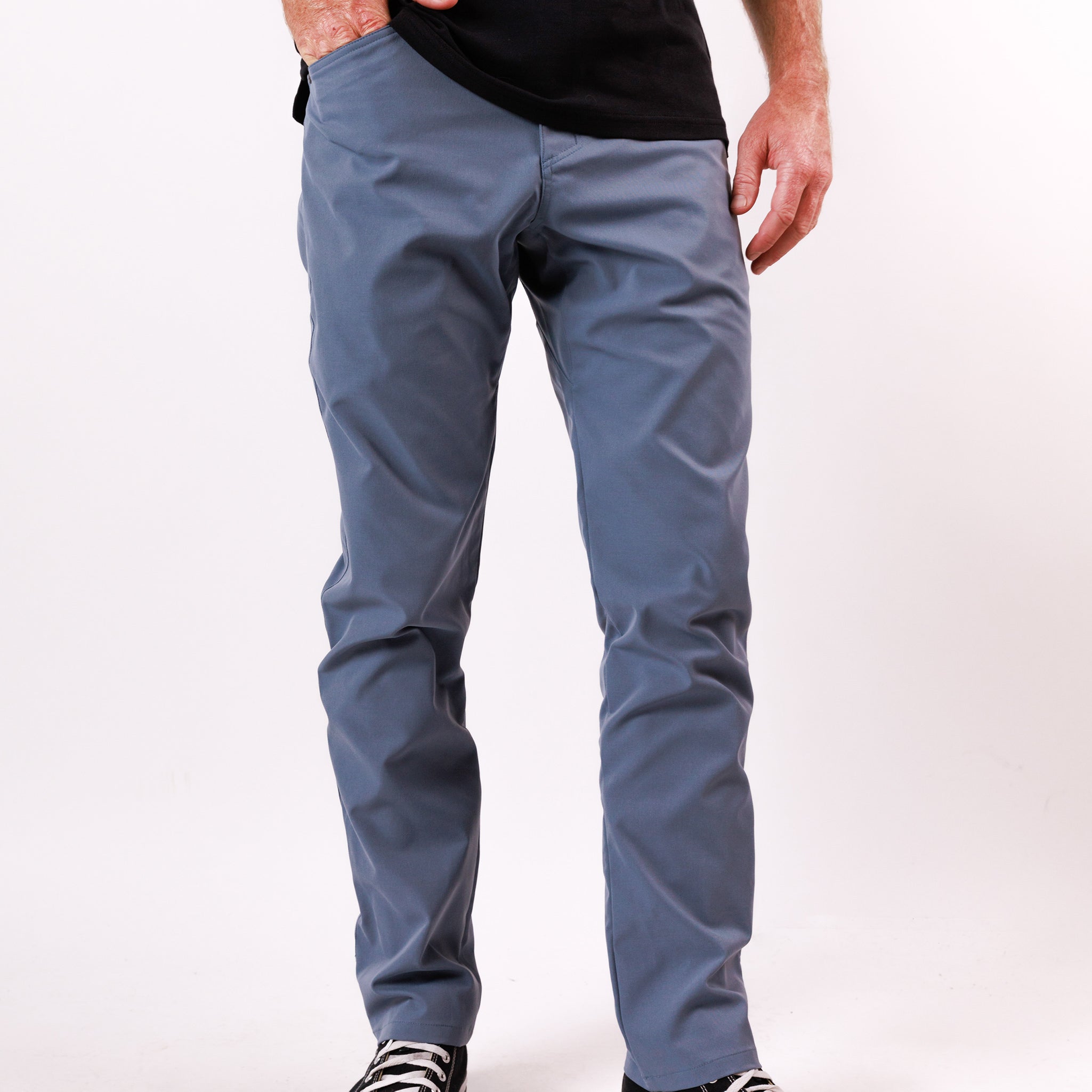 Tour Pant in Vintage Blue | Performance Travel, Commuter Pants | Myles ...
