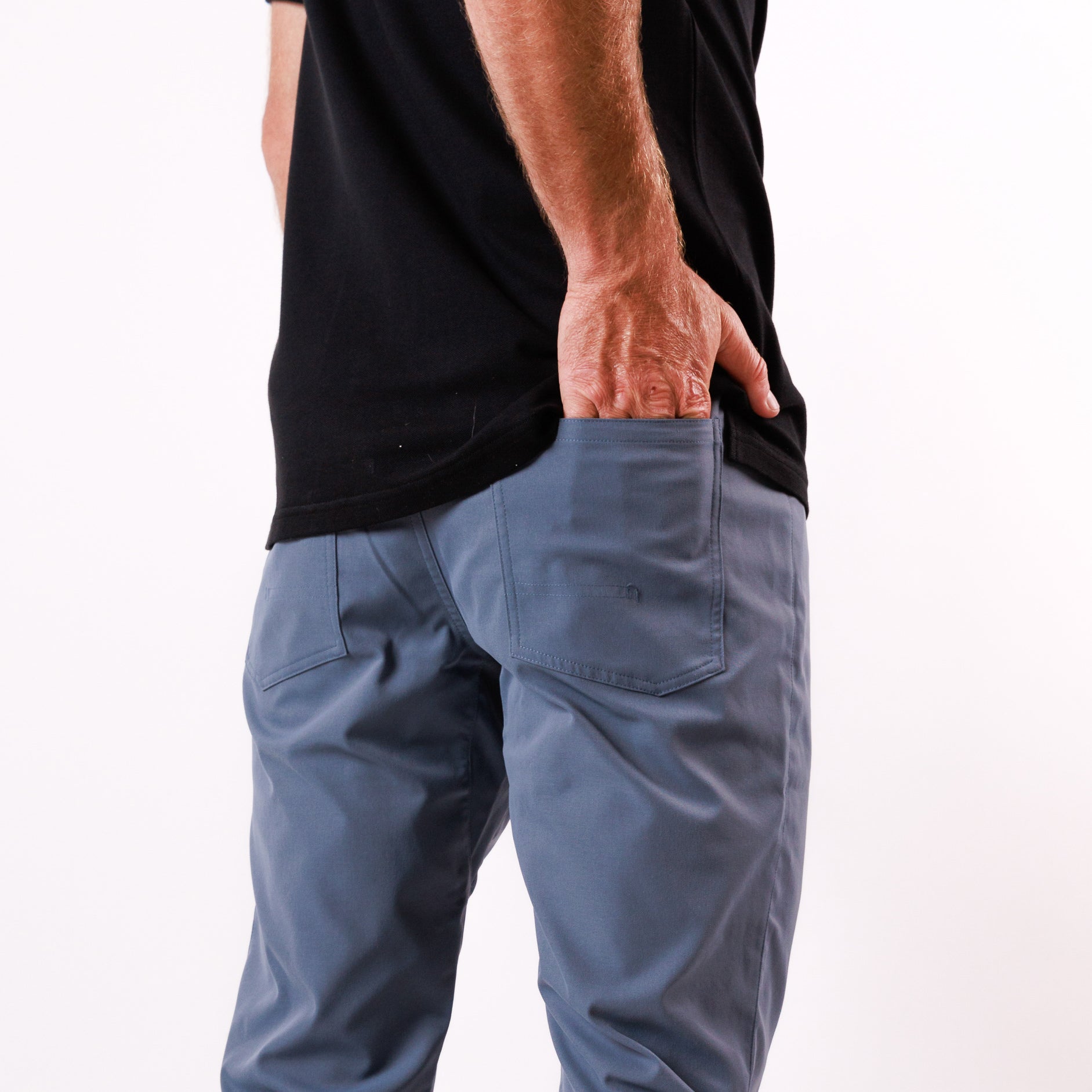 Tour Pant in Vintage Blue | Performance Travel, Commuter Pants | Myles ...