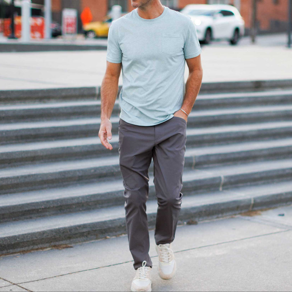 Tour Pant in Graphite | Performance Travel Pants | Myles Apparel ...